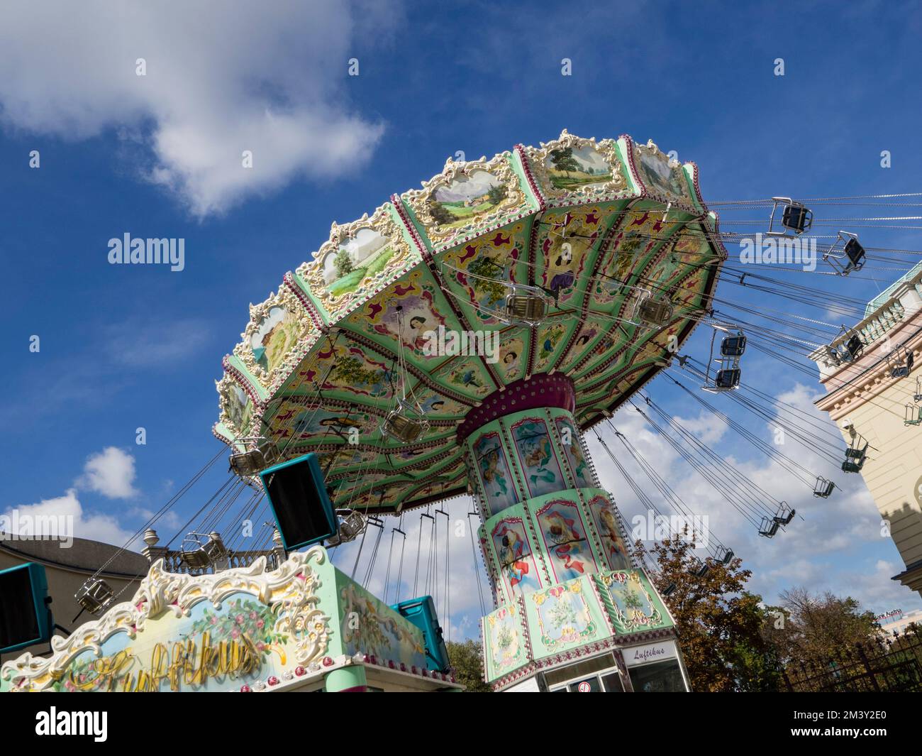 Traditional funfair carousel hi-res stock photography and images - Alamy