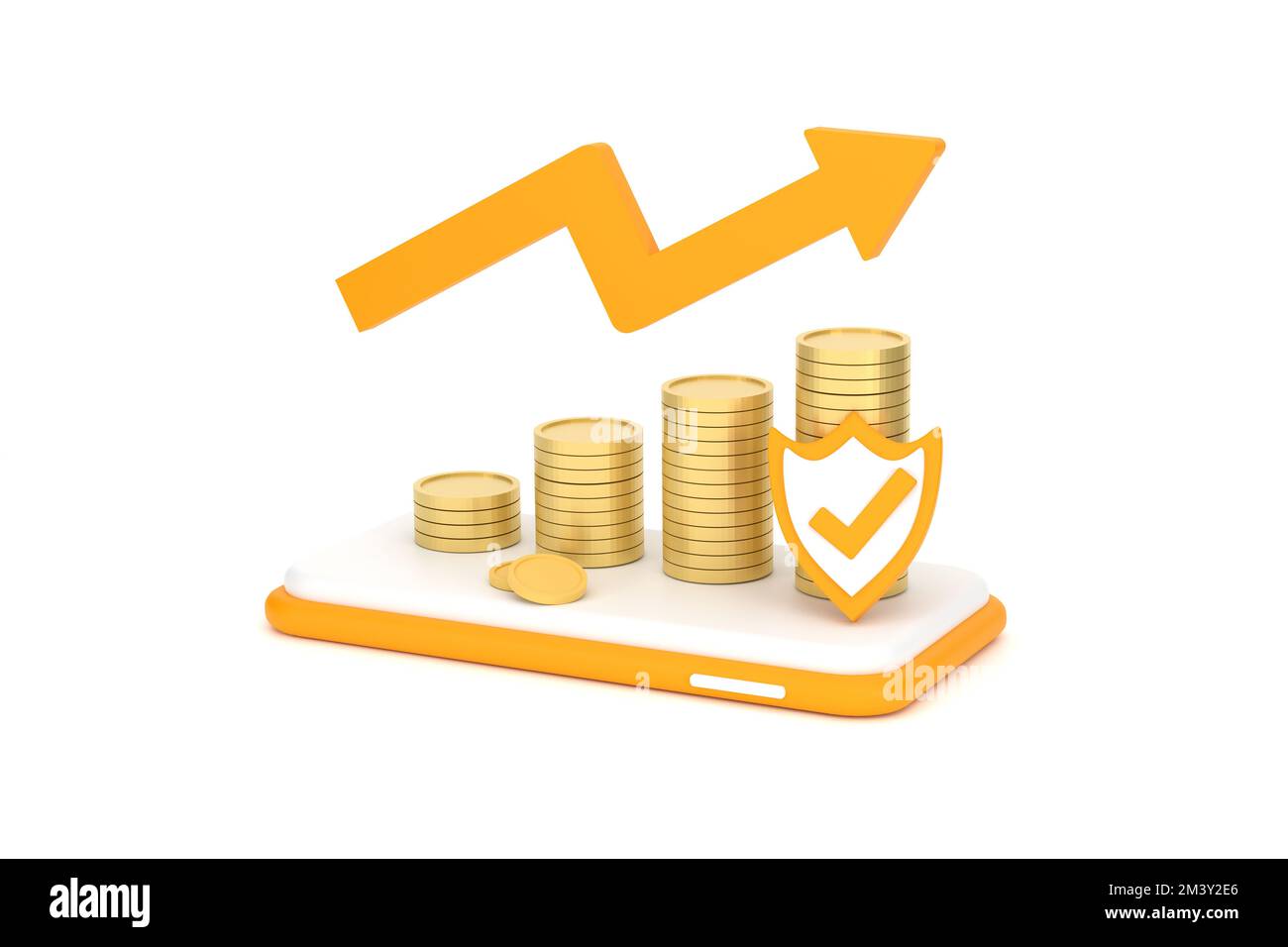 Phone finance plan icon Cut Out Stock Images & Pictures - Alamy