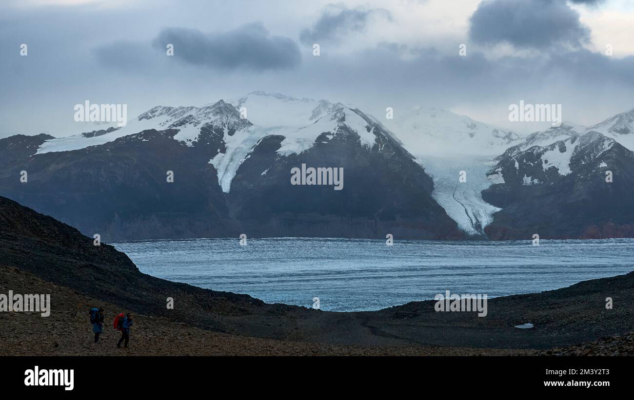 John Gradner Pass / Grey Glacier - Torres del Paine #7 Stock Photo - Alamy