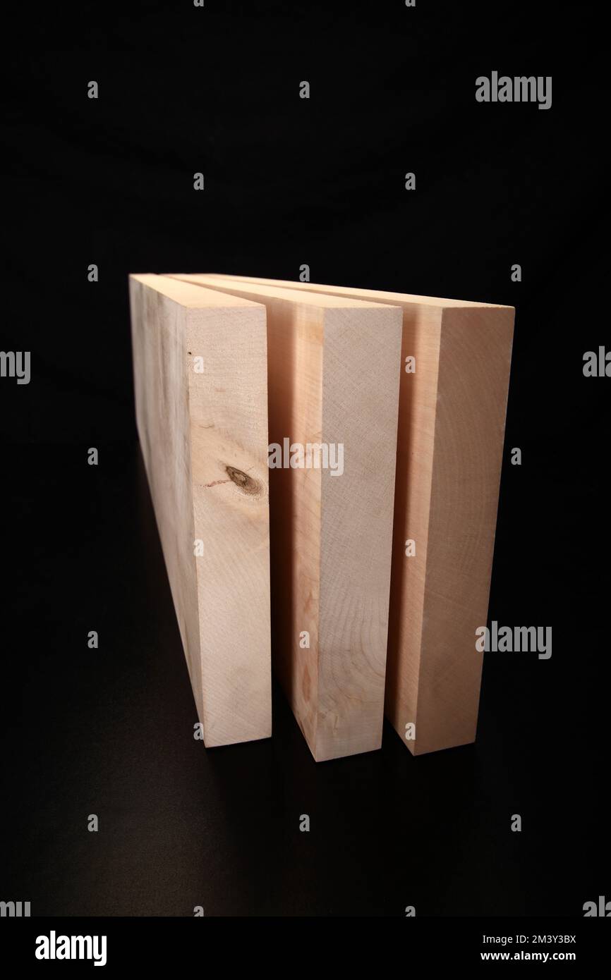 wooden boards wood blocking board Stock Photo - Alamy