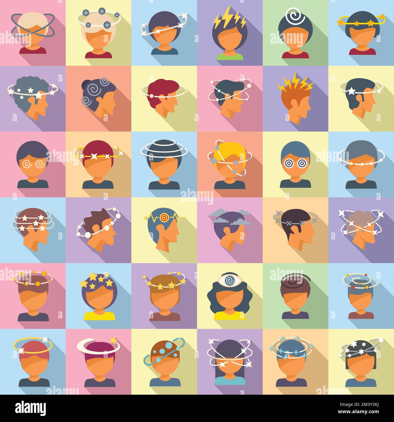 Sickness hangover Stock Vector Images - Alamy