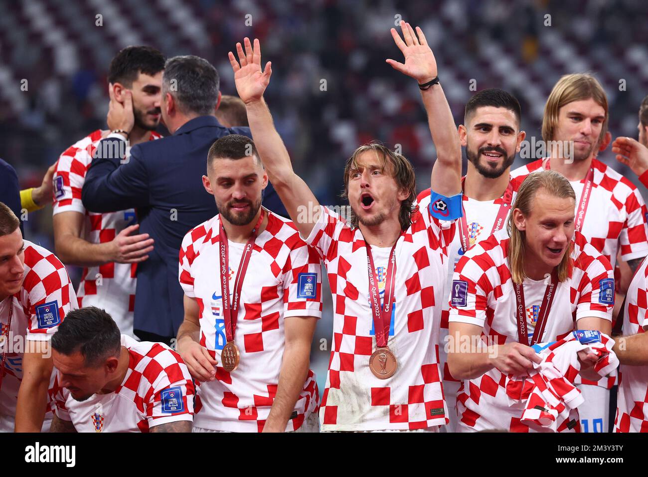 Al Rajjan, Qatar. 17th Dec, 2022. Soccer, 2022 World Cup in Qatar ...