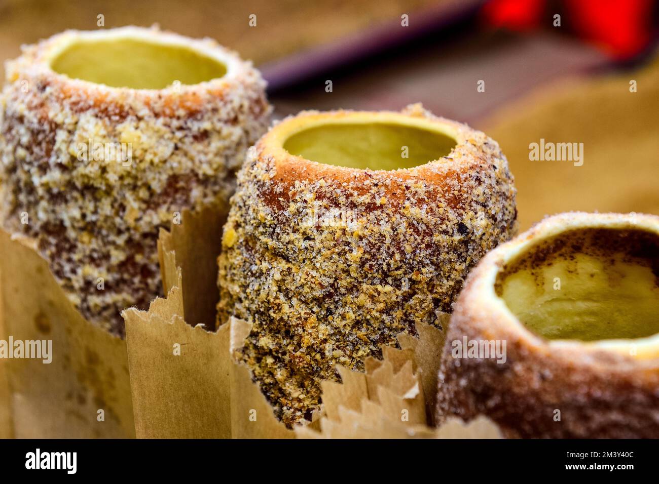 A traditional national Czech sweet pastry dough Stock Photo - Alamy