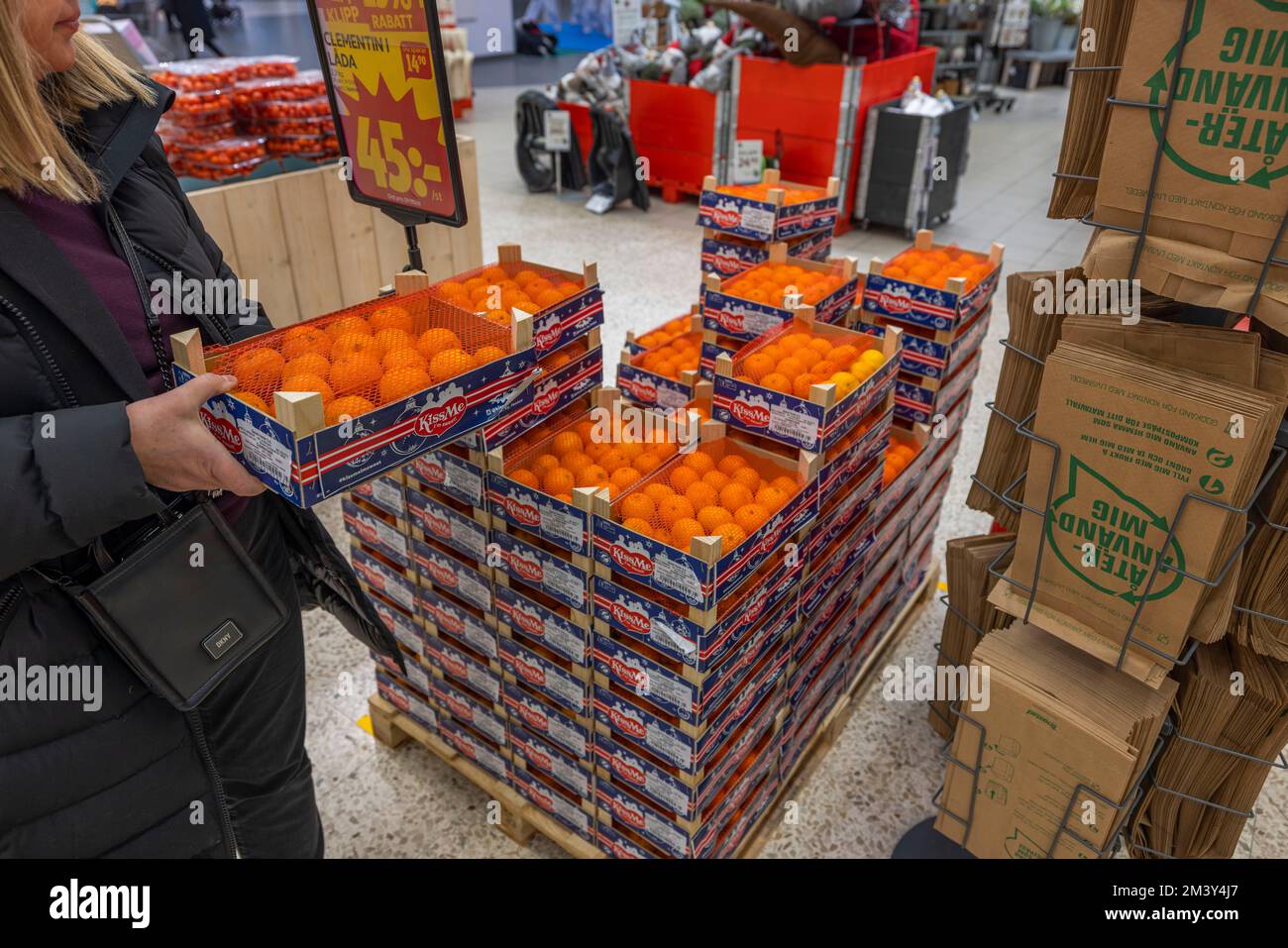 Christmas package fruits vegetables hi-res stock photography and images ...