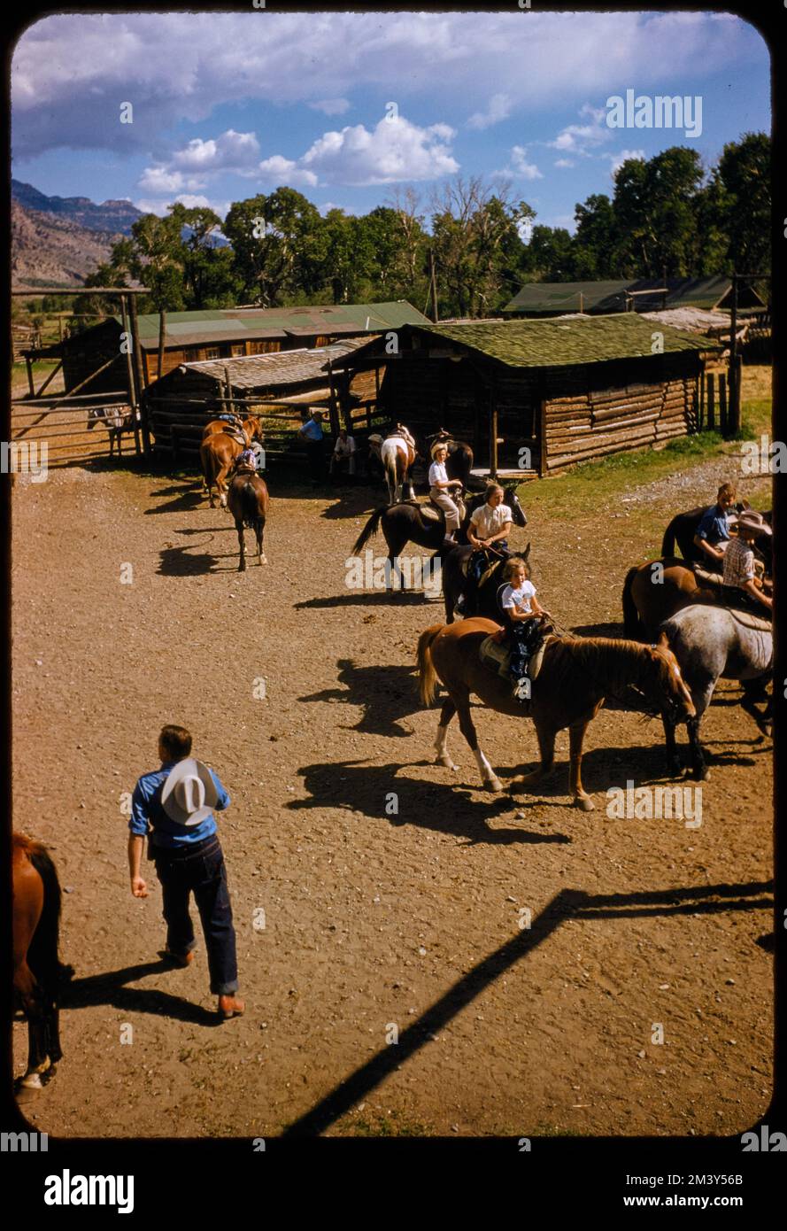 Wyoming Dude Ranch , Groups 7-10, Toni Frissell, Antoinette Frissell ...