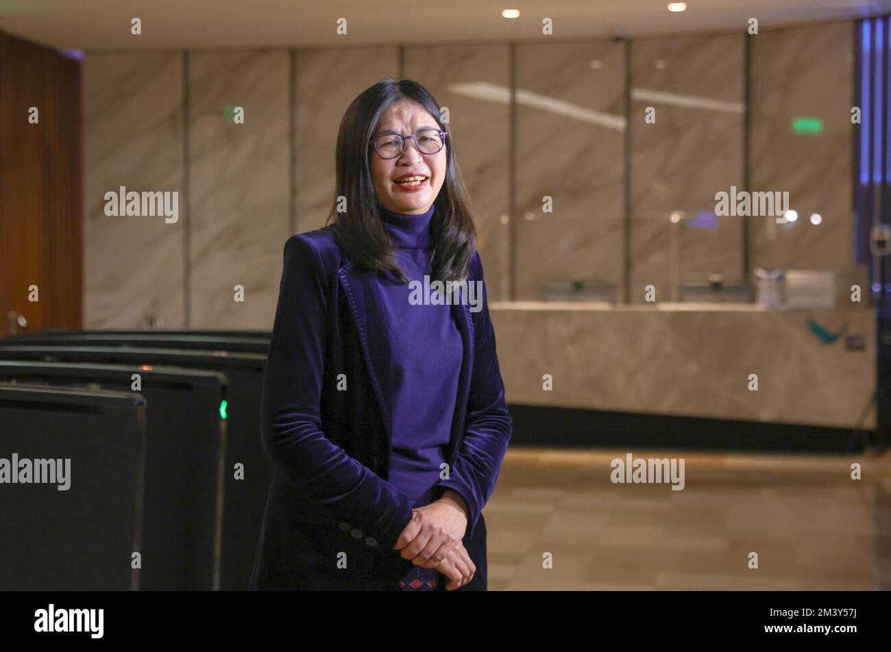 Julie Leung Fung-yee, currently the deputy CEO of Securities and ...