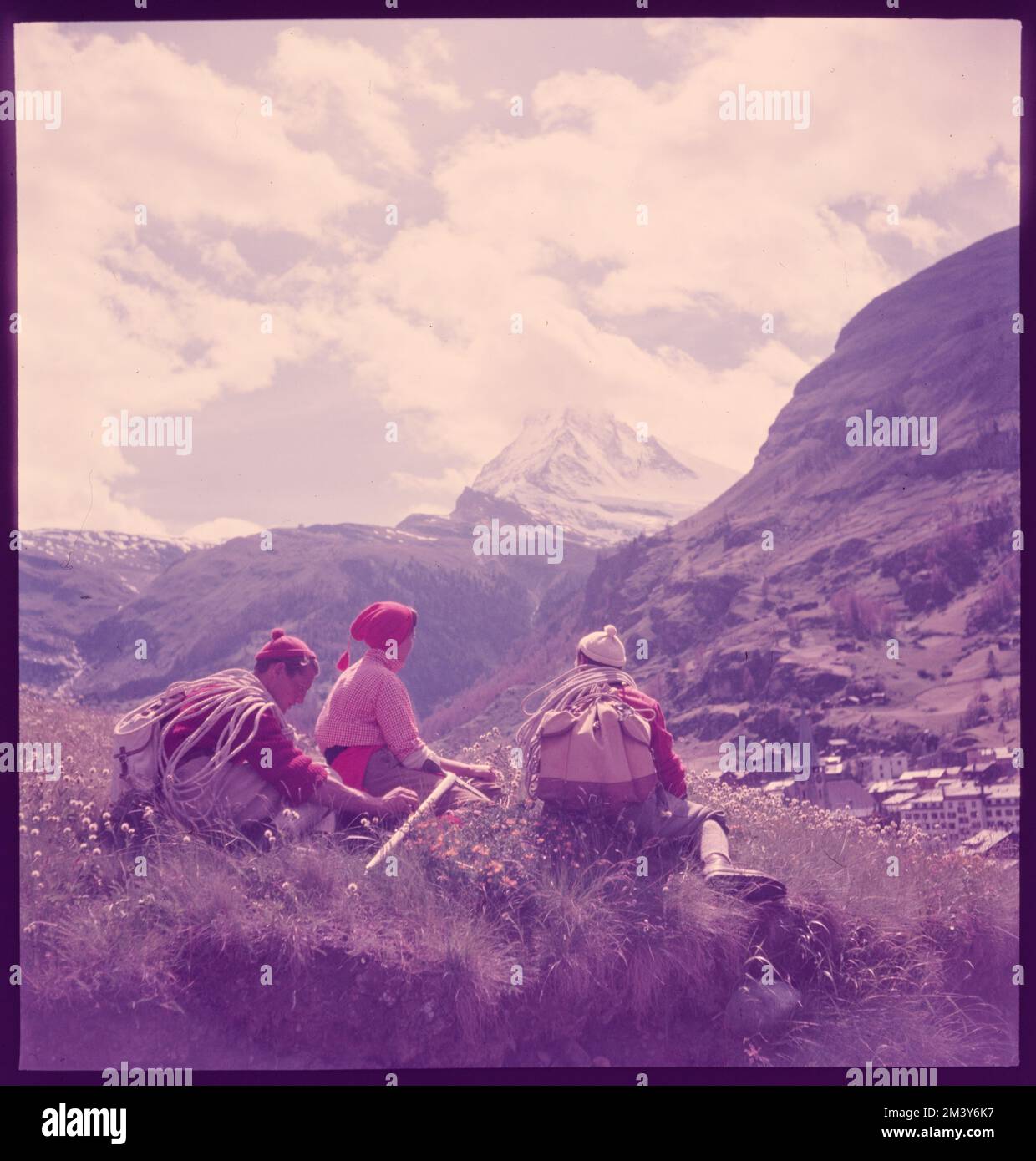 Zermatt Story, Switzerland, Toni Frissell, Antoinette Frissell Bacon ...
