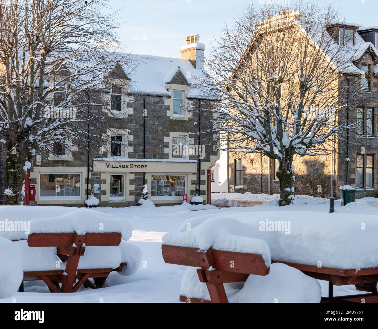 Tomintoul, Moray, UK. 17th Dec, 2022. This is scenes within the very ...