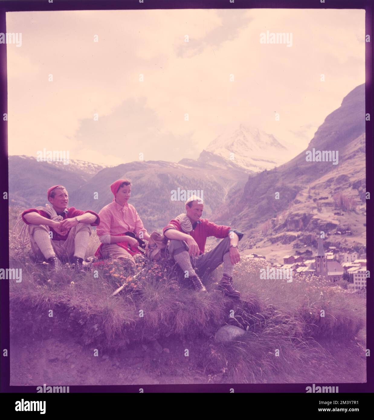 Zermatt Story, Switzerland, Toni Frissell, Antoinette Frissell Bacon ...