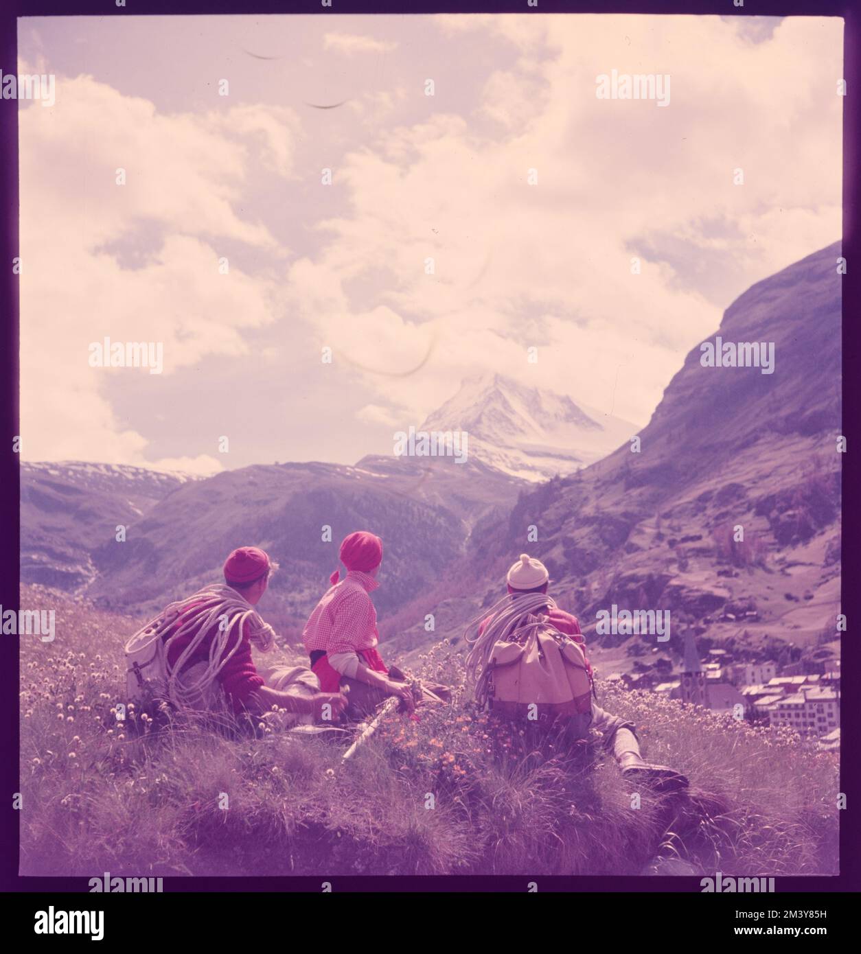 Zermatt Story, Switzerland, Toni Frissell, Antoinette Frissell Bacon ...