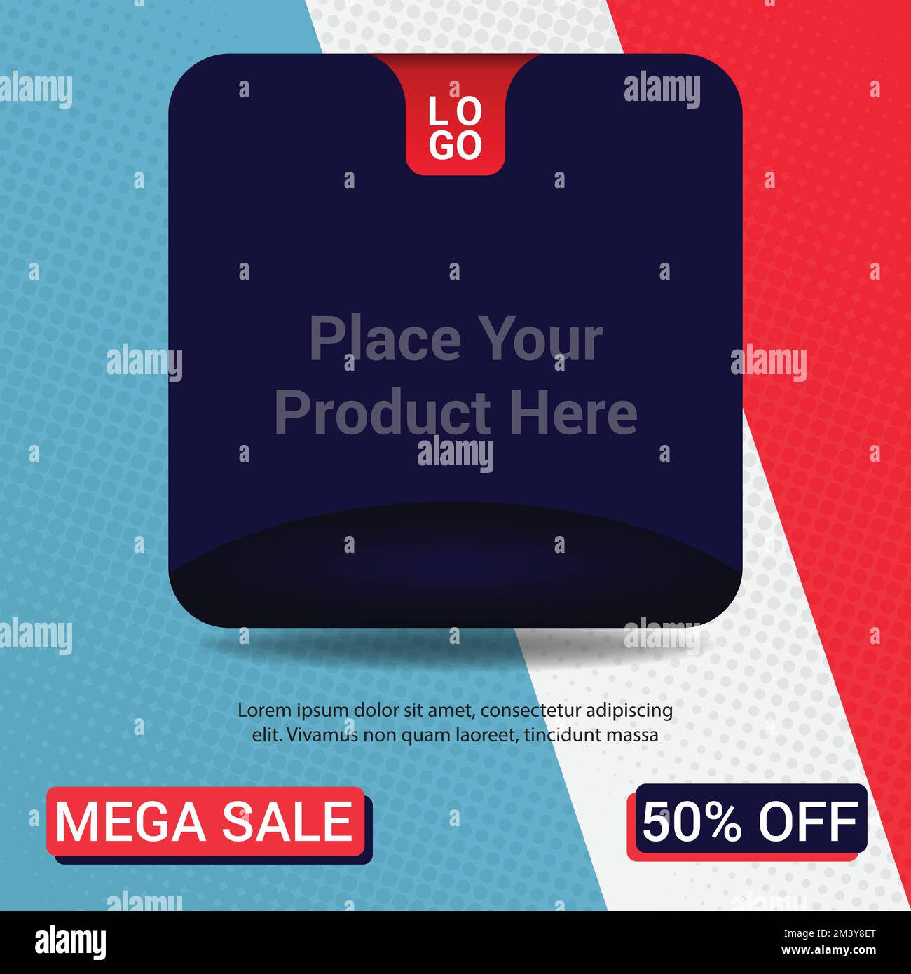 Big Mega Sale Online Shopping Discount Social Media Poster Banner ...