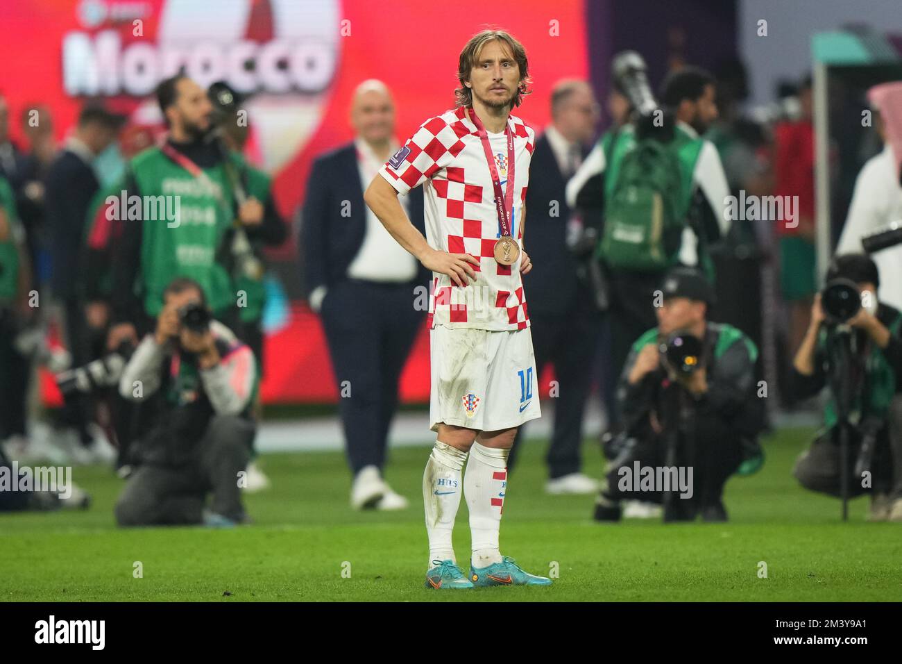 Luka Modric of Croatia during the FIFA World Cup Qatar 2022 match, Play ...