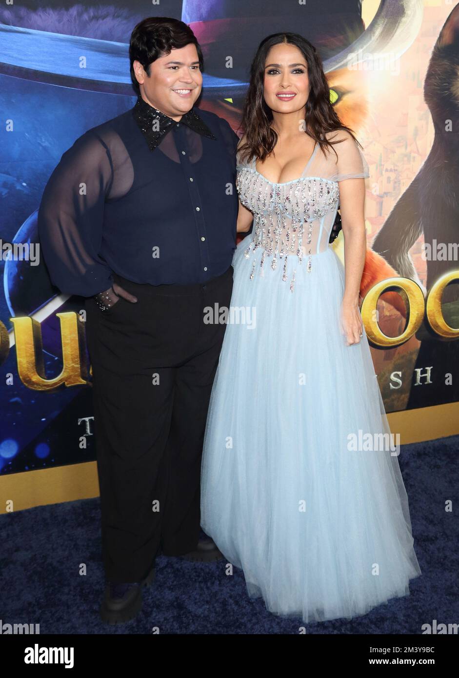 13 December 2022 - New York, New York - Harey Guillen and Salma Hayek ...