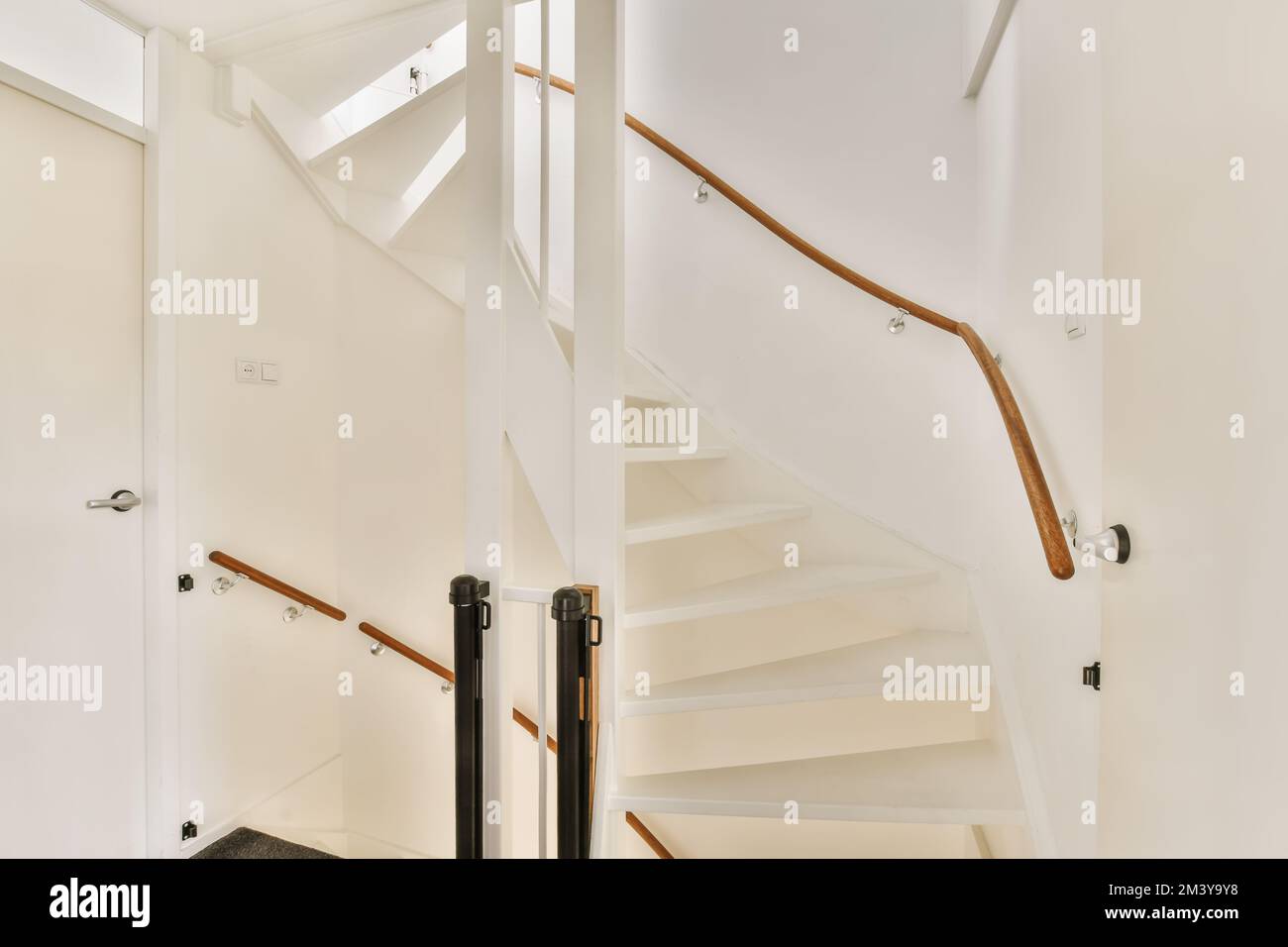 Open wooden stairs hi-res stock photography and images - Alamy