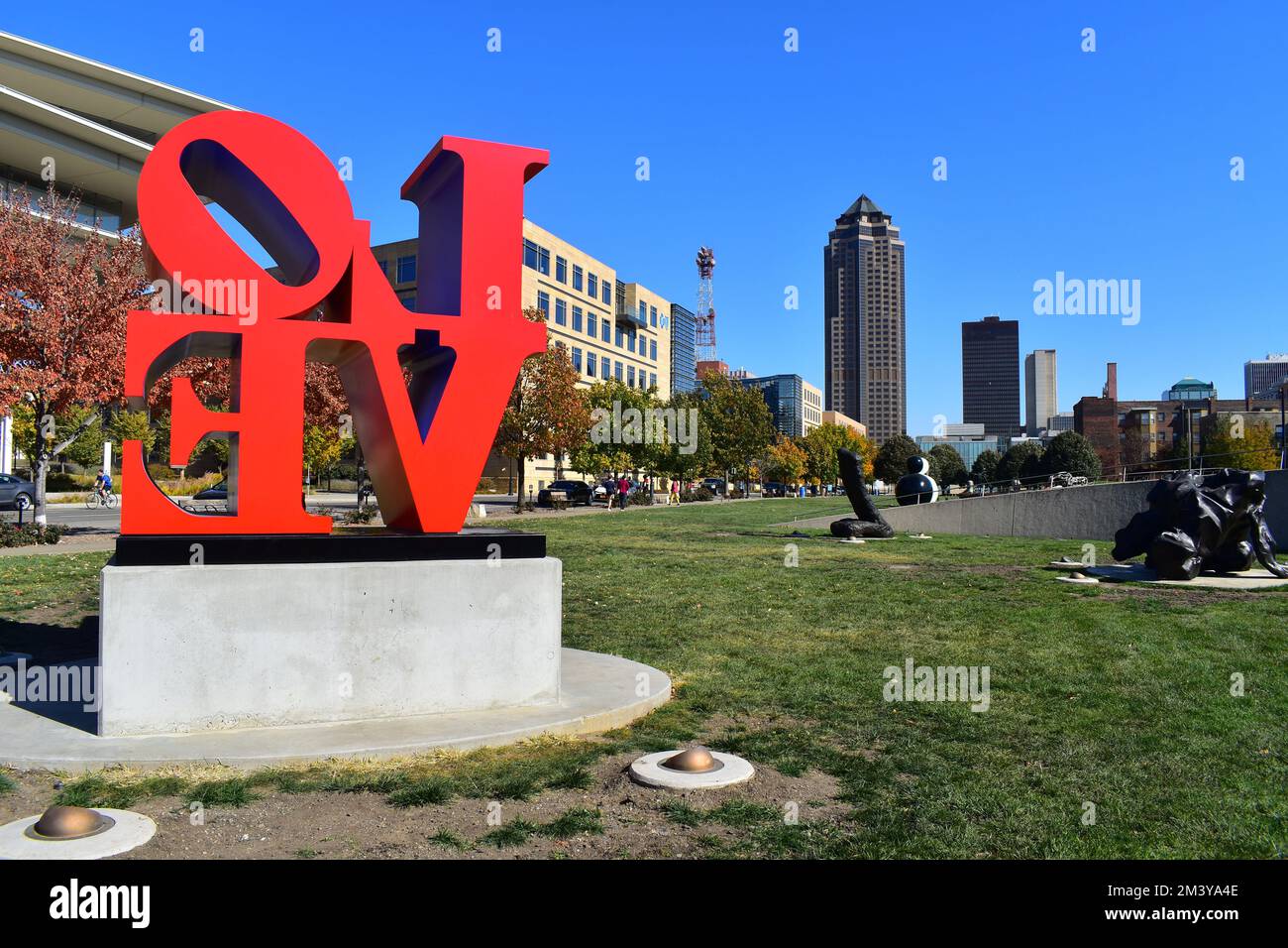 Des Moines, IOWA, USA - October 22, 2022: The John and Mary Pappajohn ...
