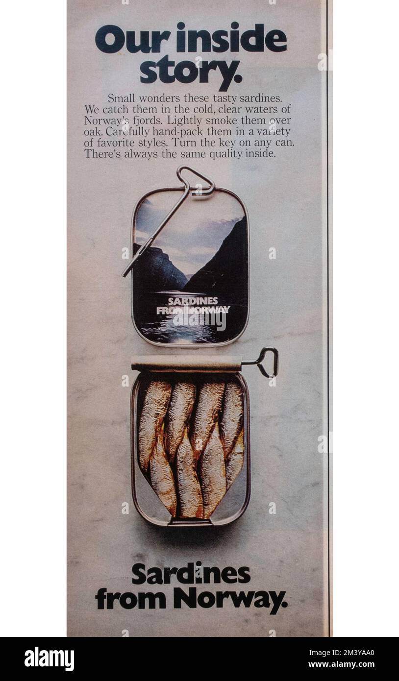 Vintage 20 November 1970 "Life" magazine advert, United States Stock ...