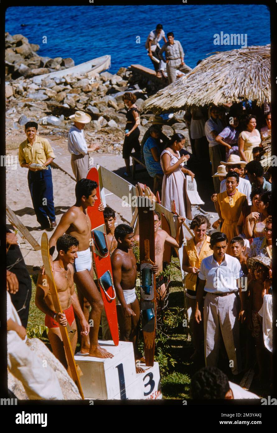 Water-Skiing - December 1954 - Acapulco, Toni Frissell, Antoinette ...