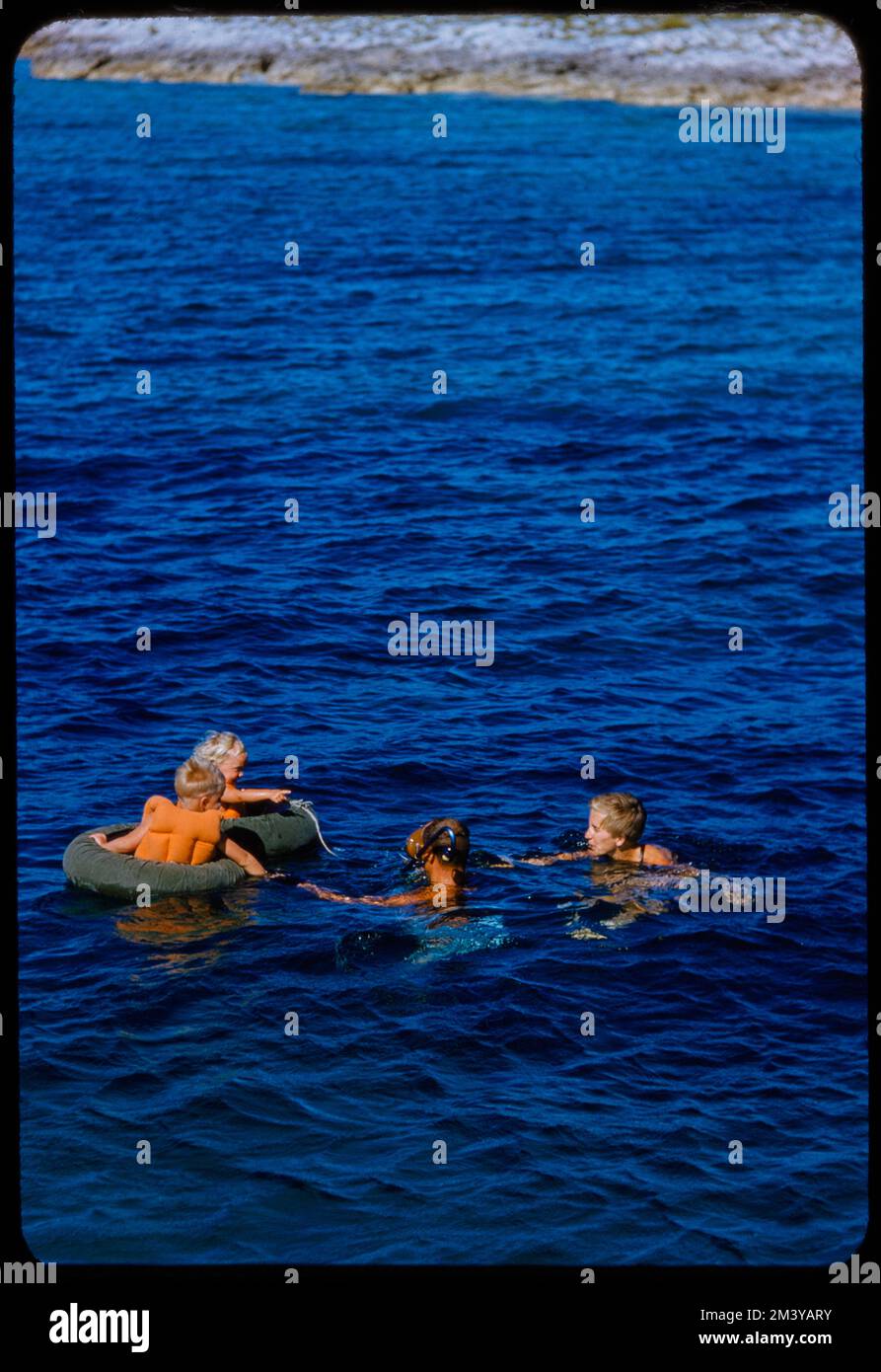 Kids in Buoys - December 1954 - Nassau, Toni Frissell, Antoinette ...