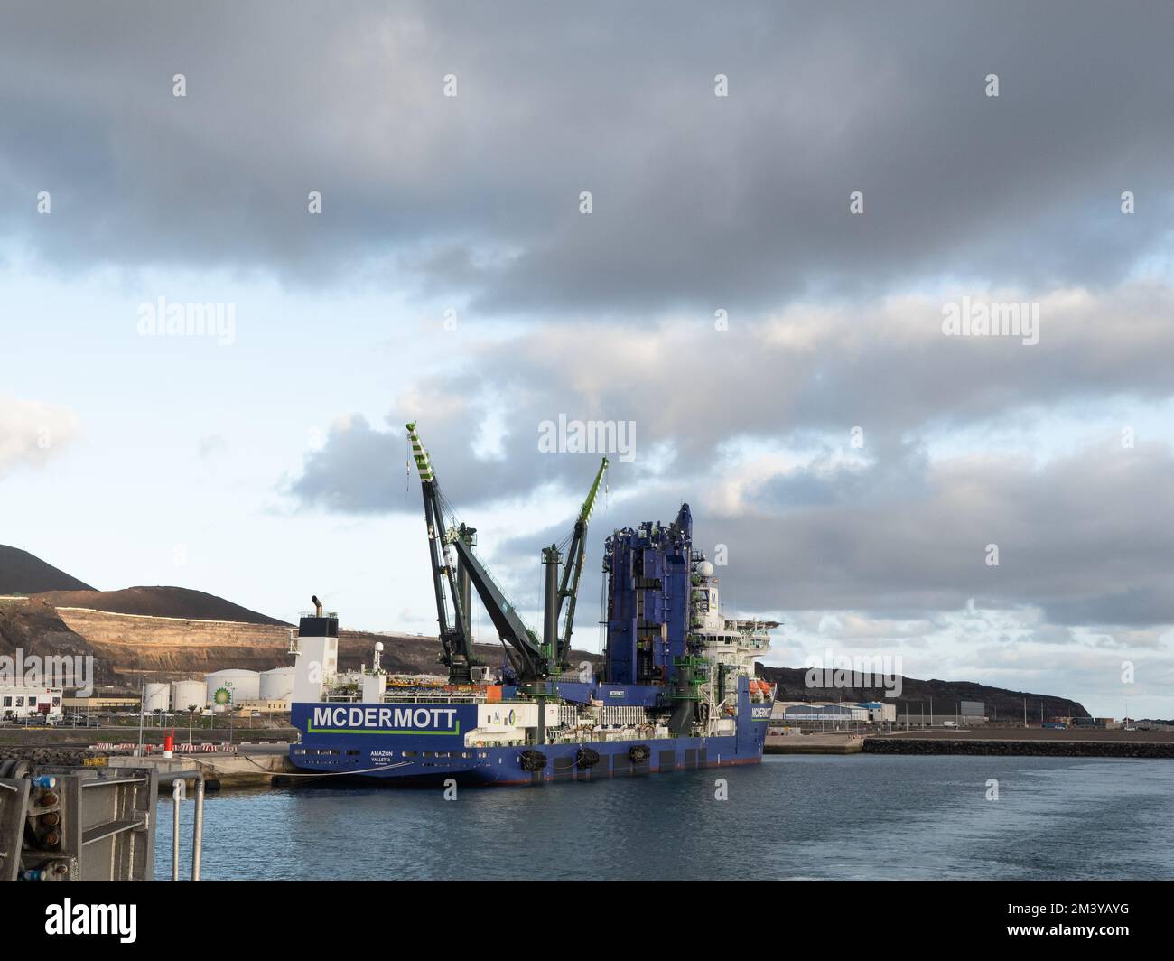 Las Palmas de Gran Canaria, Spain; November 9th 2022: Amazon McDermott ...