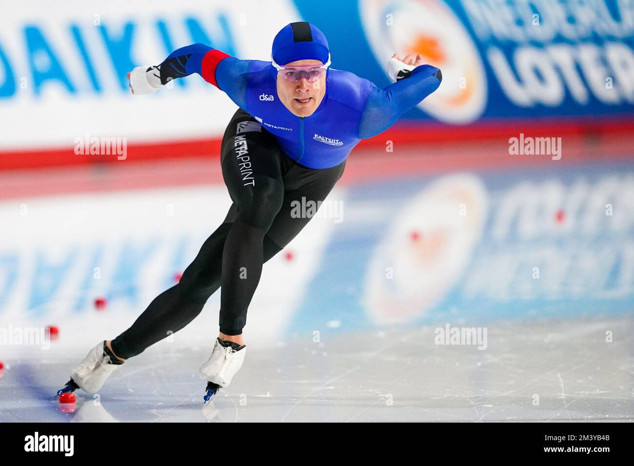 CALGARY, CANADA - DECEMBER 17: Marten Liiv of Estonia competing on the ...