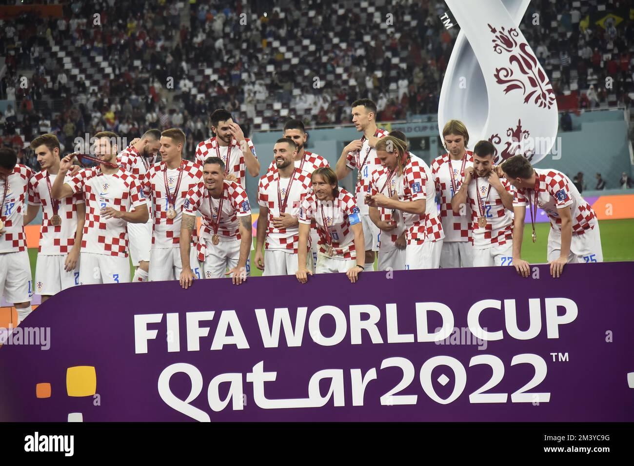 Croatia v Morocco, FIFA World Cup 2022, Third Place Playoff, Football ...