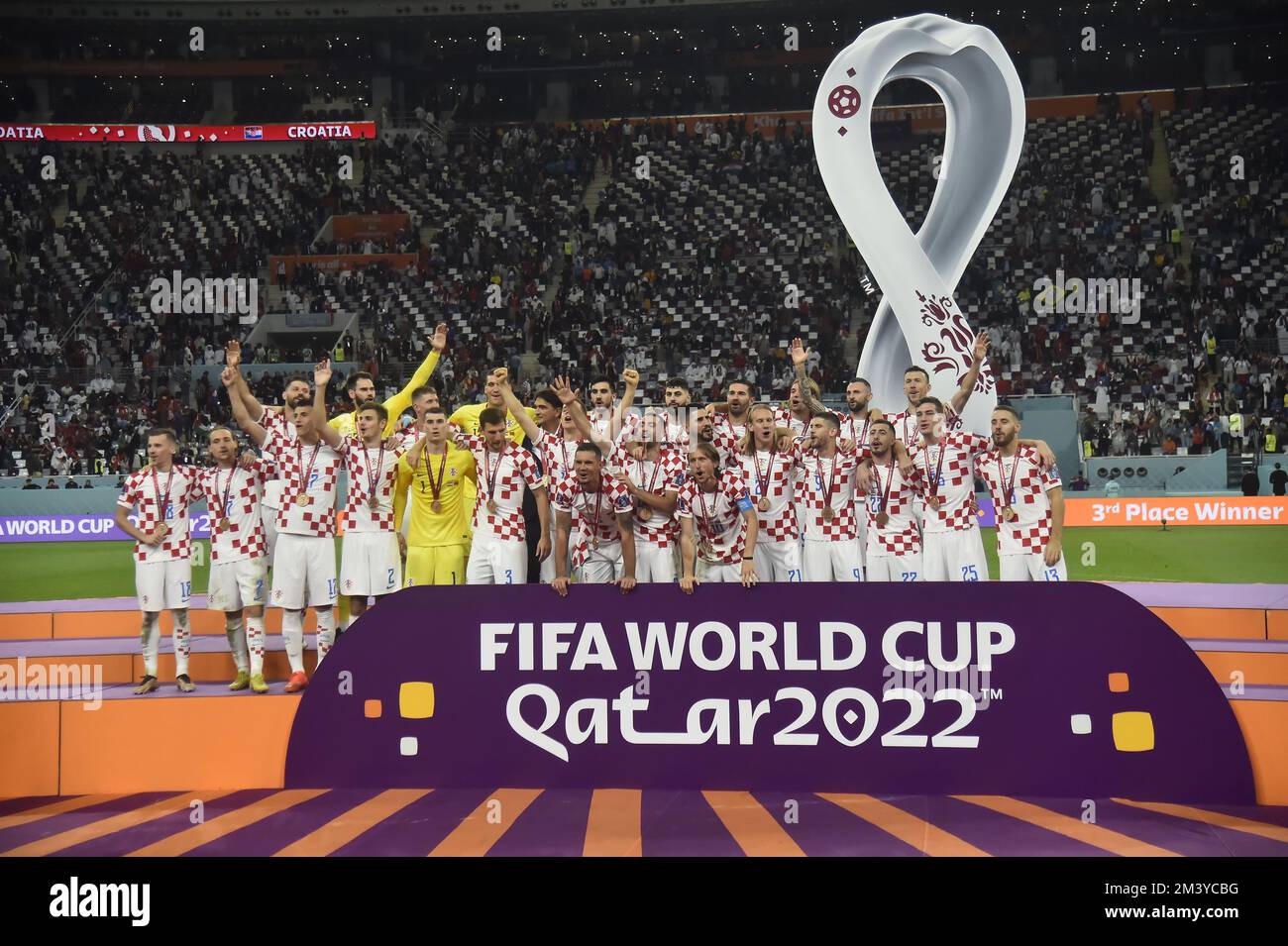 Croatia v Morocco, FIFA World Cup 2022, Third Place Playoff, Football ...