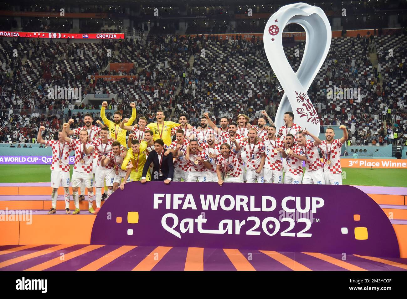 Croatia v Morocco, FIFA World Cup 2022, Third Place Playoff, Football ...