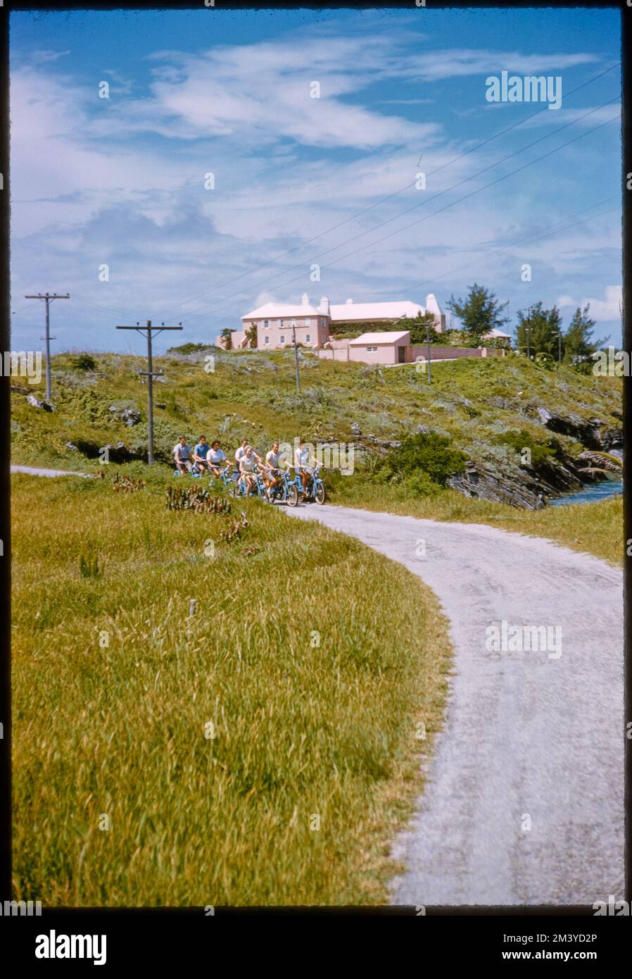 Bike Ride, Beach, and Sidewalk Scenes in Bermuda, Toni Frissell, Antoinette Frissell Bacon ...