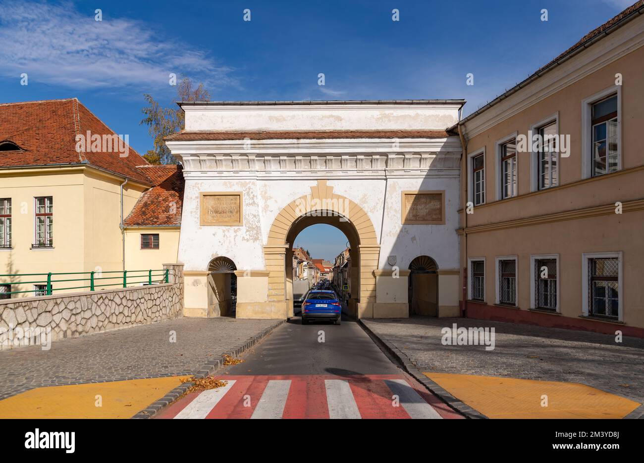 A picture of the Schei Gate in Brasov Stock Photo - Alamy