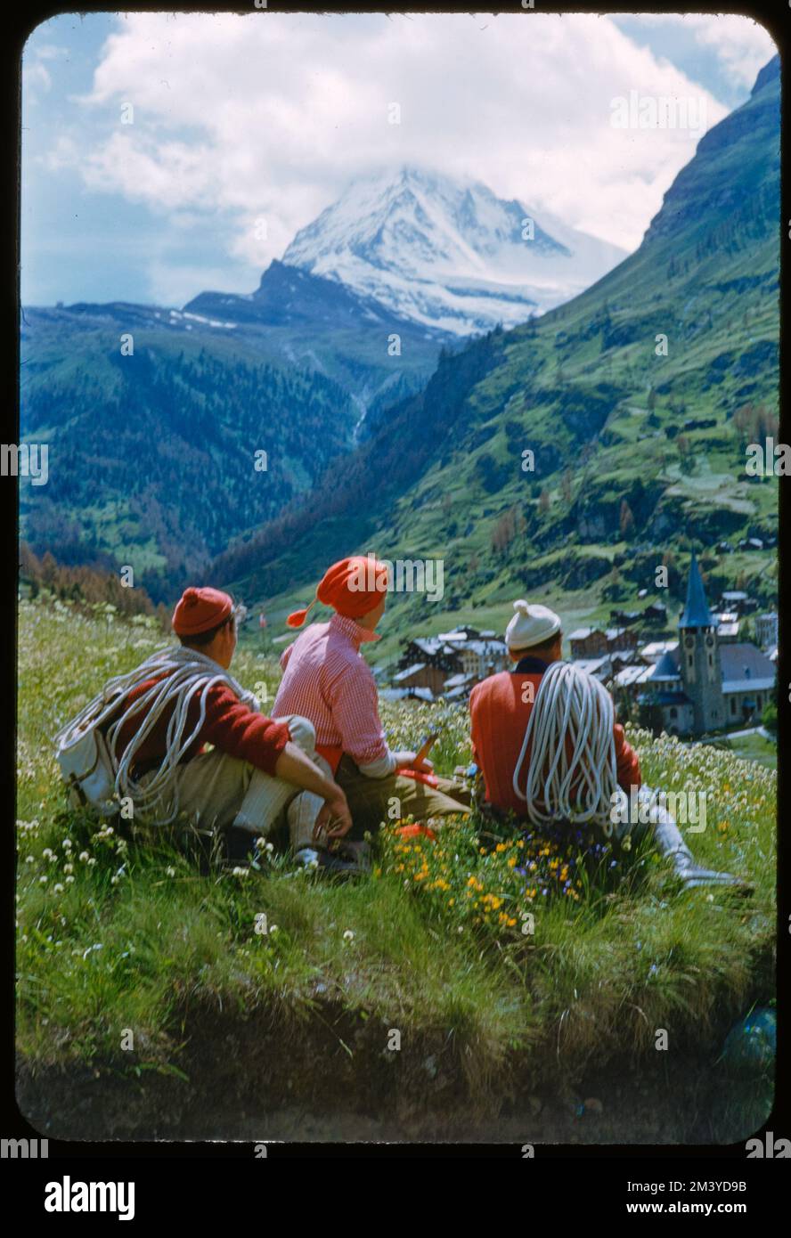Sports Illustrated, Zermatt story, box 39, Toni Frissell, Antoinette ...