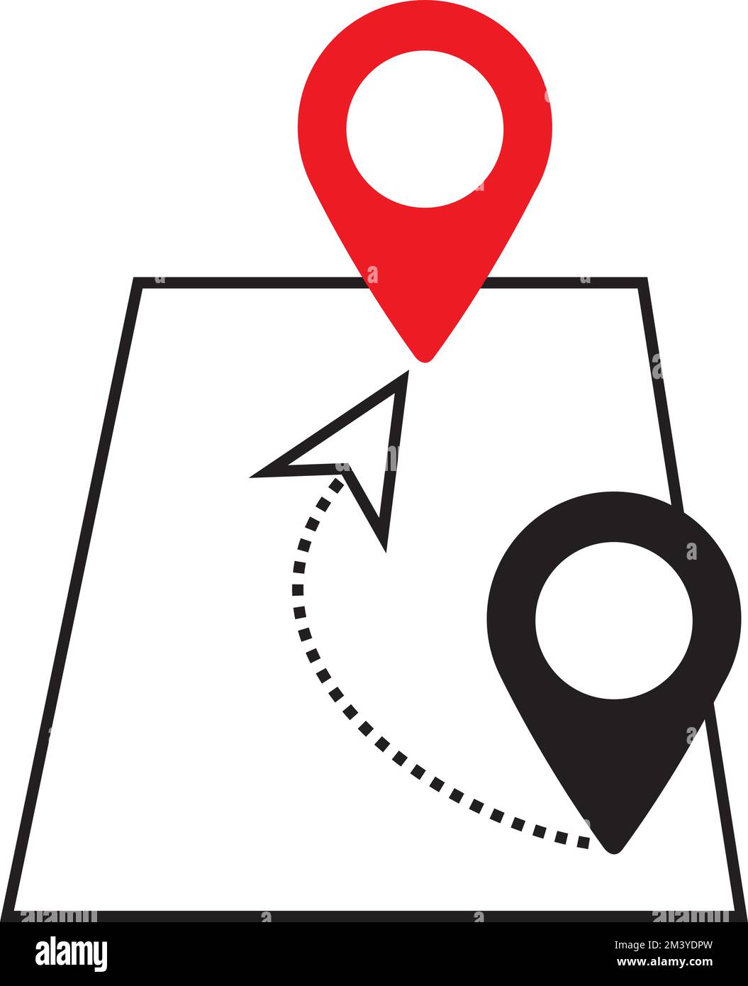 Location vertical Stock Vector Images - Alamy