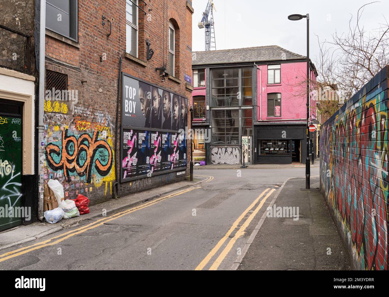 Northern quarter manchester grafitti hi-res stock photography and ...