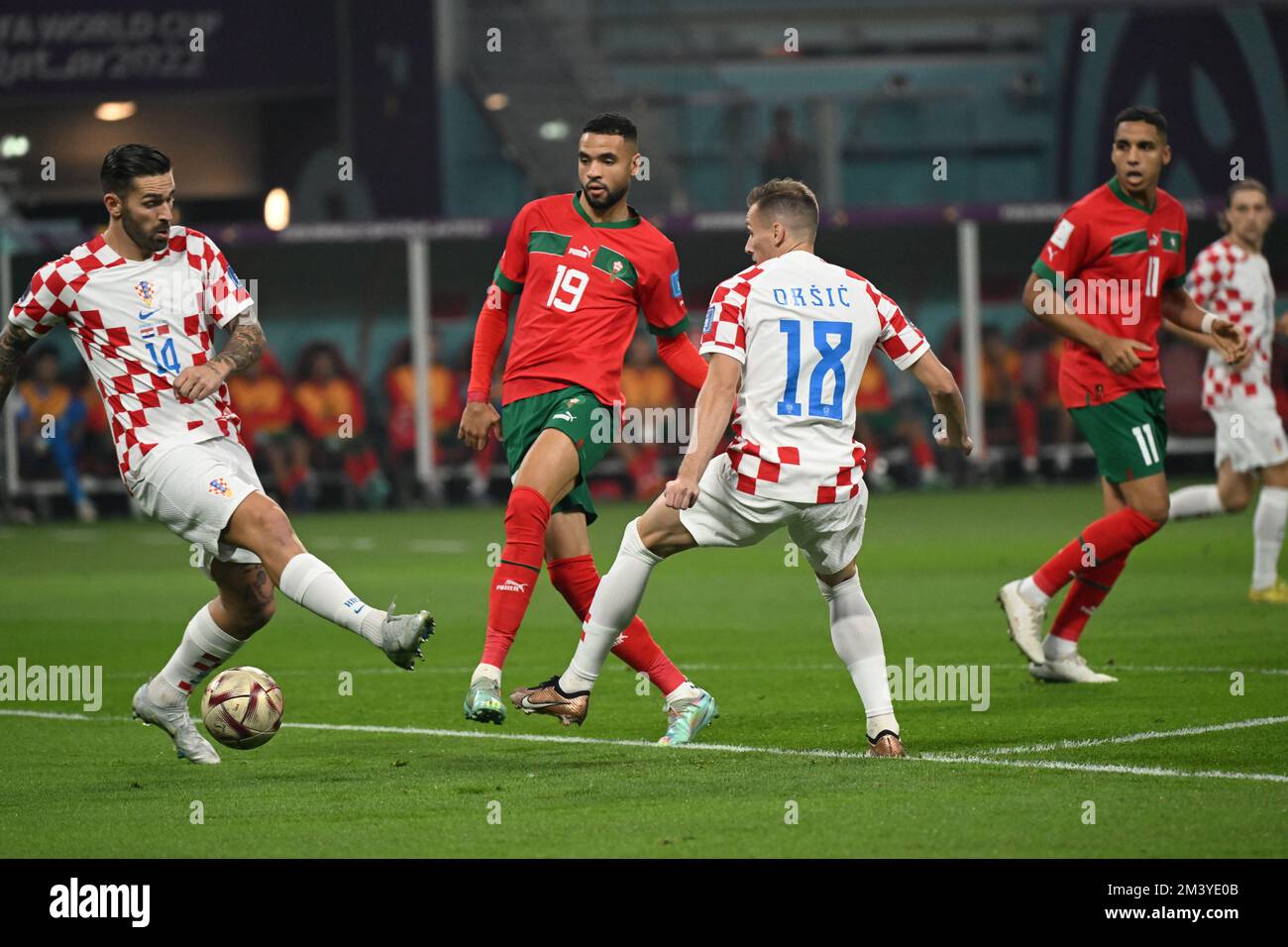 Croatia v Morocco, FIFA World Cup 2022, Third Place Playoff, Football ...