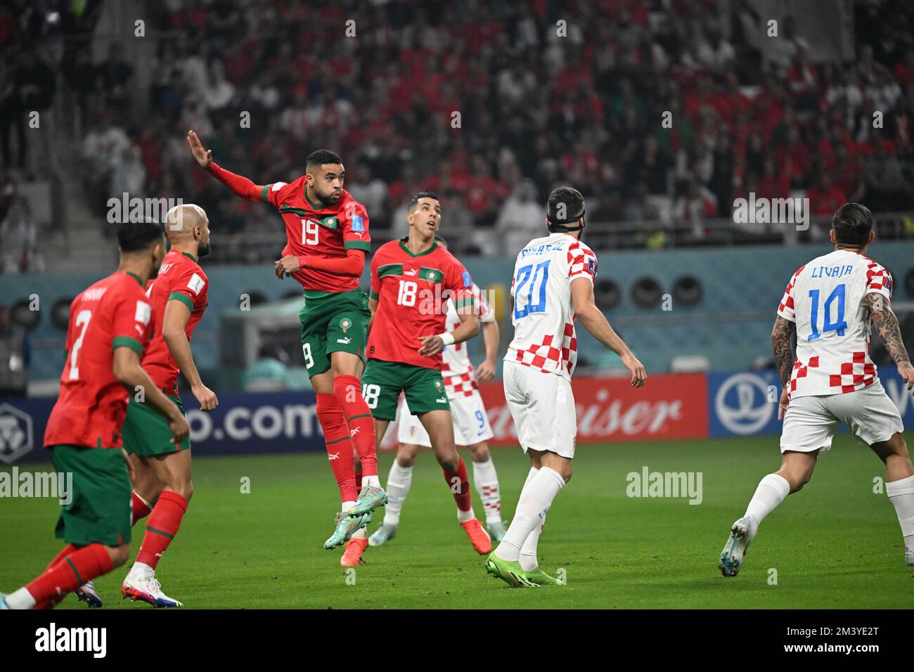 Croatia v Morocco, FIFA World Cup 2022, Third Place Playoff, Football ...