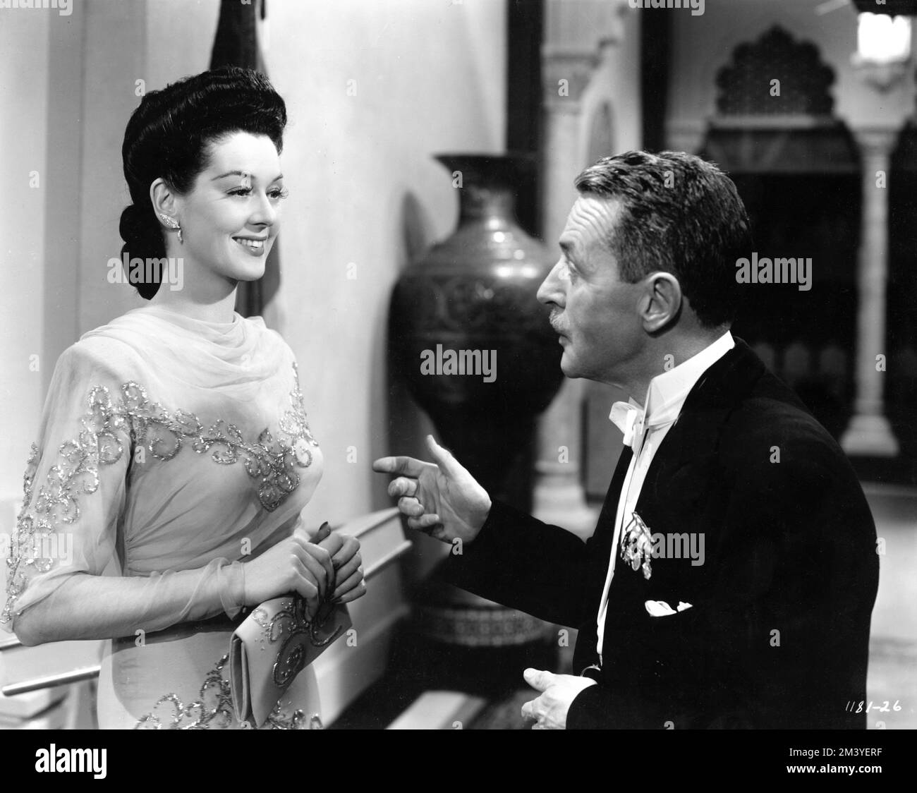 ROSALIND RUSSELL in THEY MET IN BOMBAY 1941 director CLARENCE BROWN ...