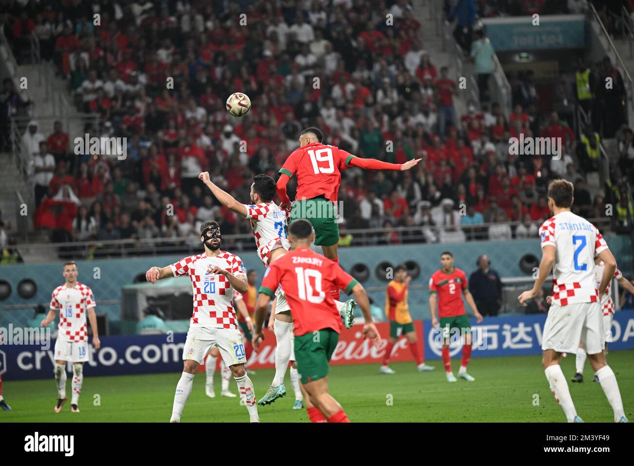 Croatia v Morocco, FIFA World Cup 2022, Third Place Playoff, Football ...