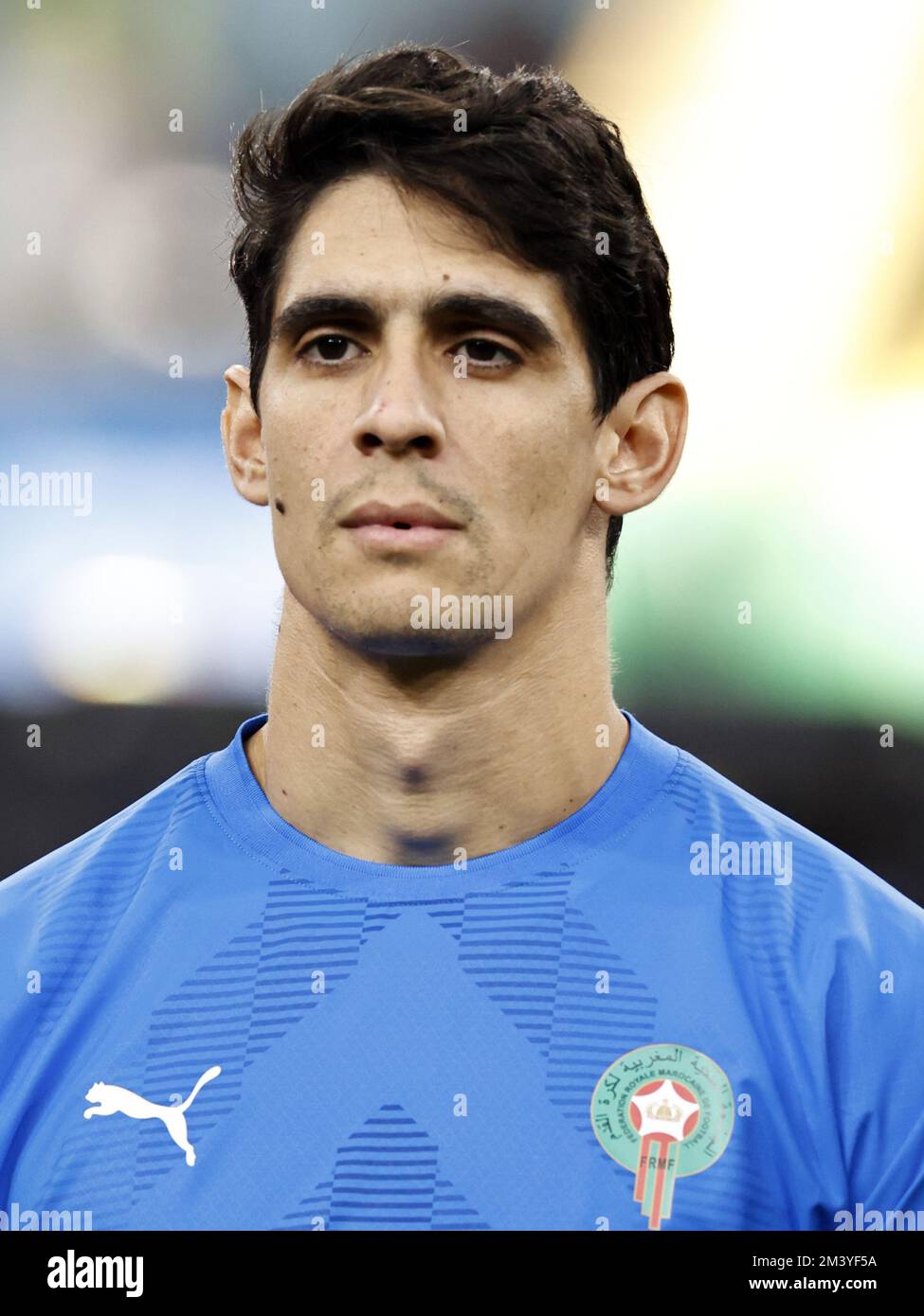Ar-Rayyan, Qatar. 17th Dec, 2022. AR-RAYYAN - Morocco goalkeeper ...