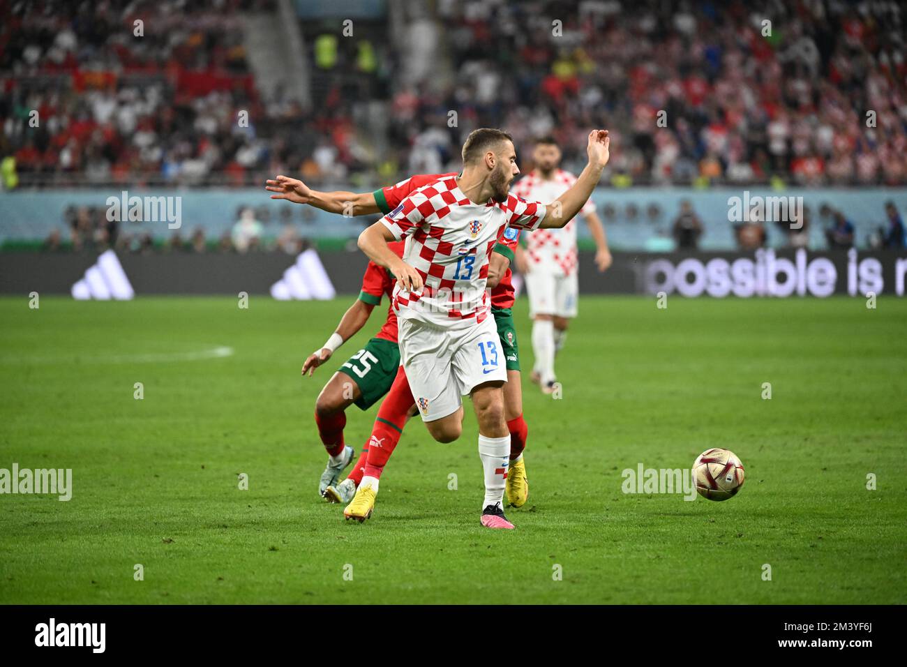 Croatia v Morocco, FIFA World Cup 2022, Third Place Playoff, Football ...