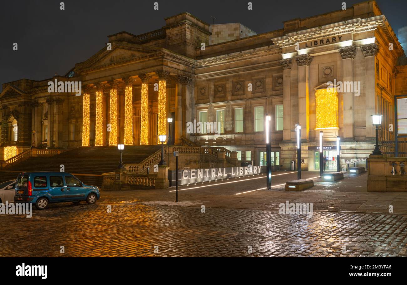 Central Library and Records office, William Brown St, Liverpool. Image ...