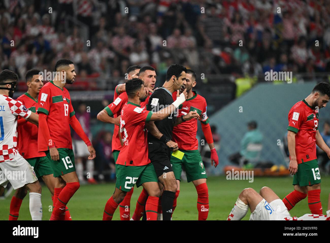 Croatia v Morocco, FIFA World Cup 2022, Third Place Playoff, Football ...