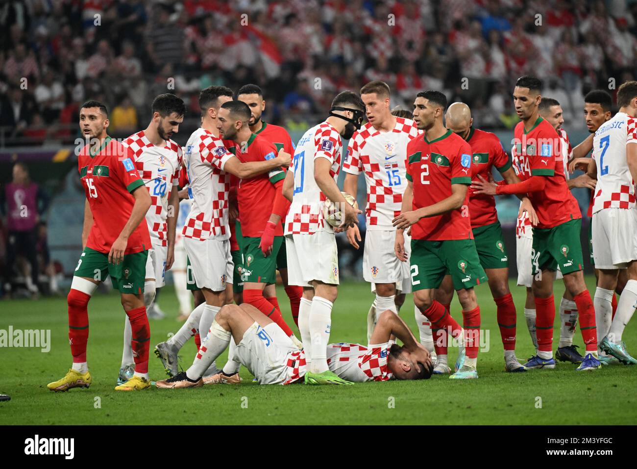Croatia v Morocco, FIFA World Cup 2022, Third Place Playoff, Football ...