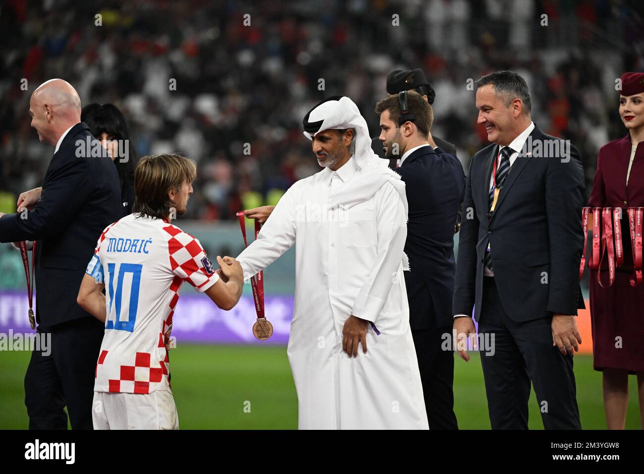 Croatia v Morocco, FIFA World Cup 2022, Third Place Playoff, Football ...