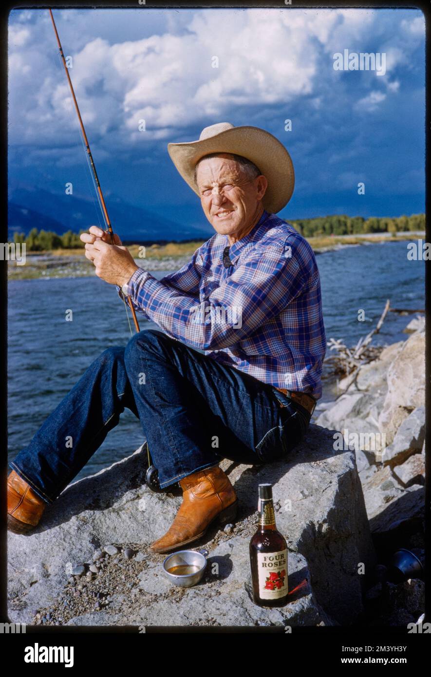 Four Roses - Fishing, Toni Frissell, Antoinette Frissell Bacon ...