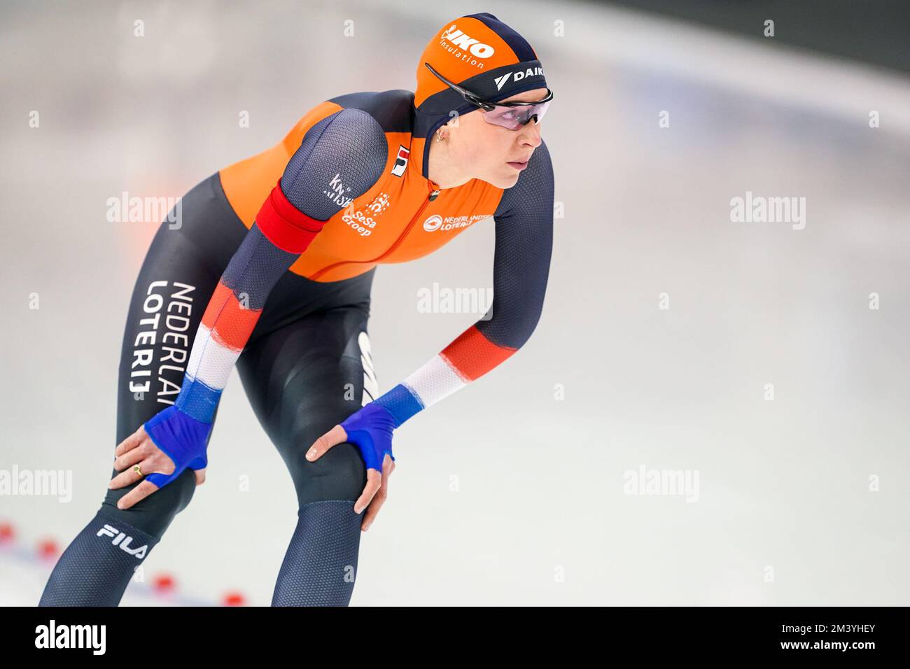 CALGARY, CANADA - DECEMBER 17: Joy Beune of The Netherlands after ...