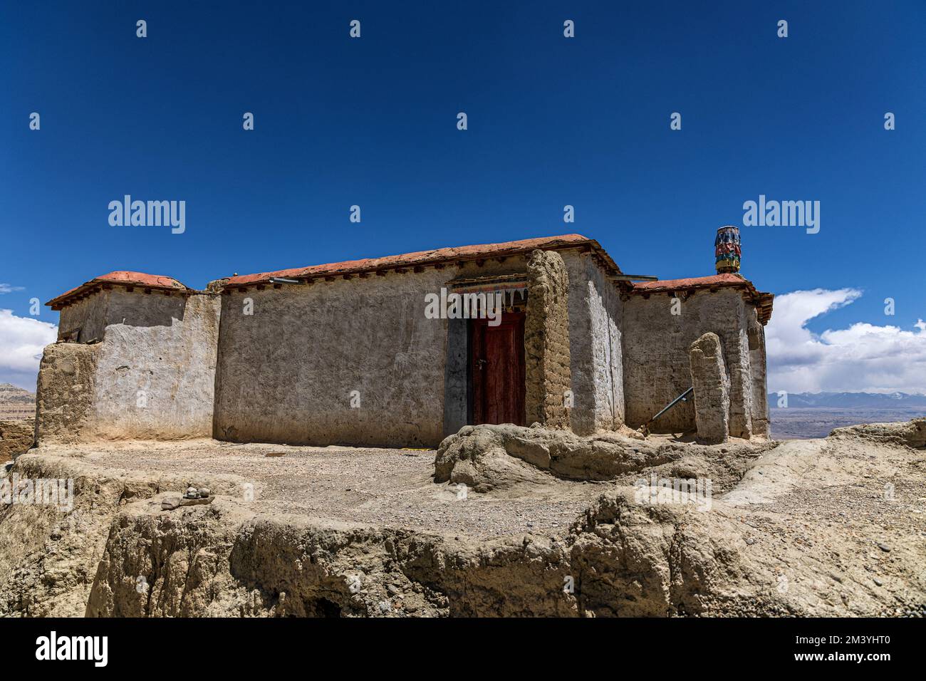 The Guge Dynasty Relics Scenic Area in Zhada County, Ali Prefecture ...