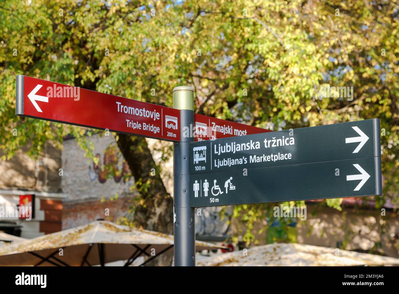 Street signage guiding hi-res stock photography and images - Alamy