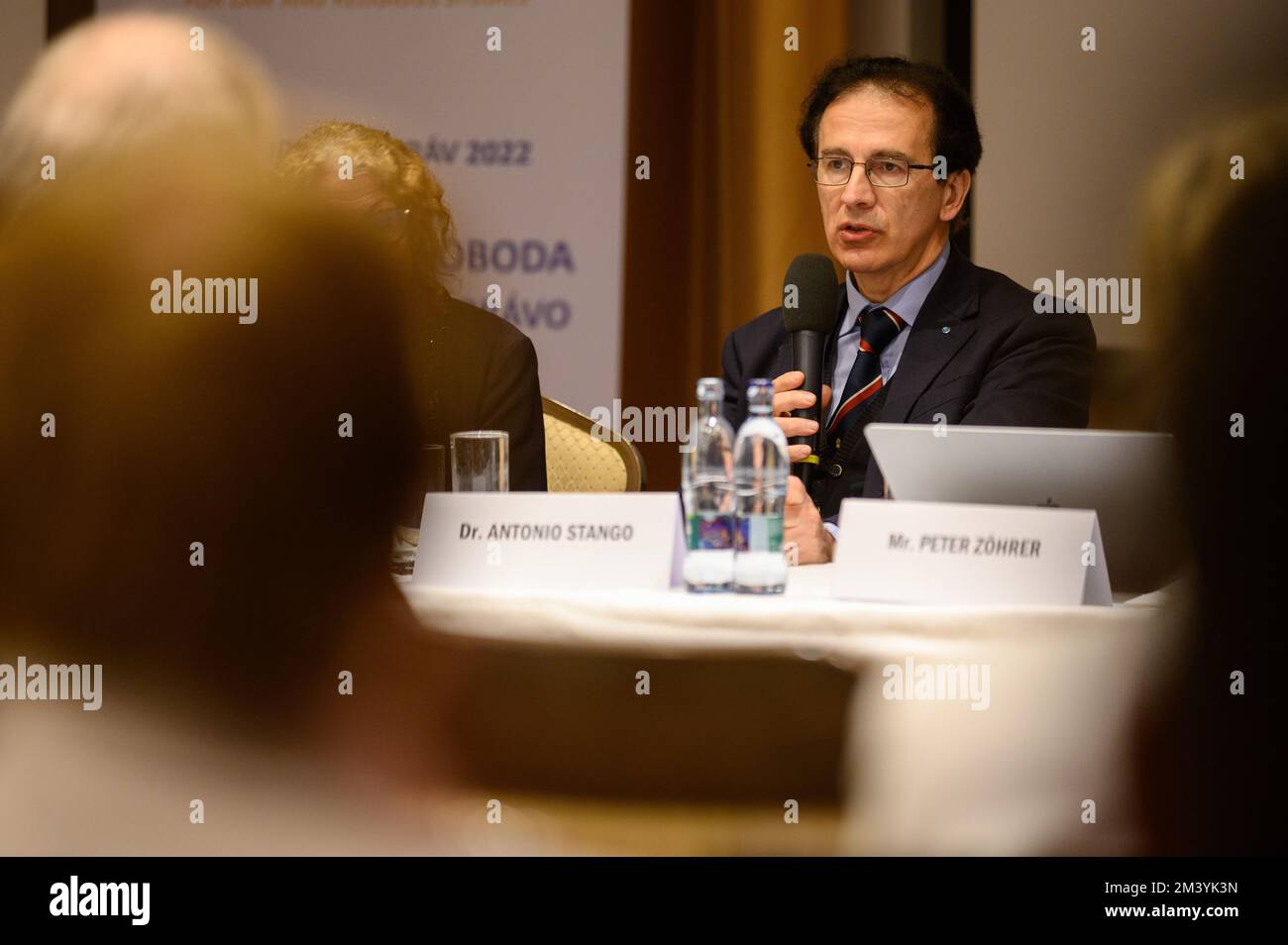 Antonio Stango speaking at the Conference "Religious Freedom – The ...