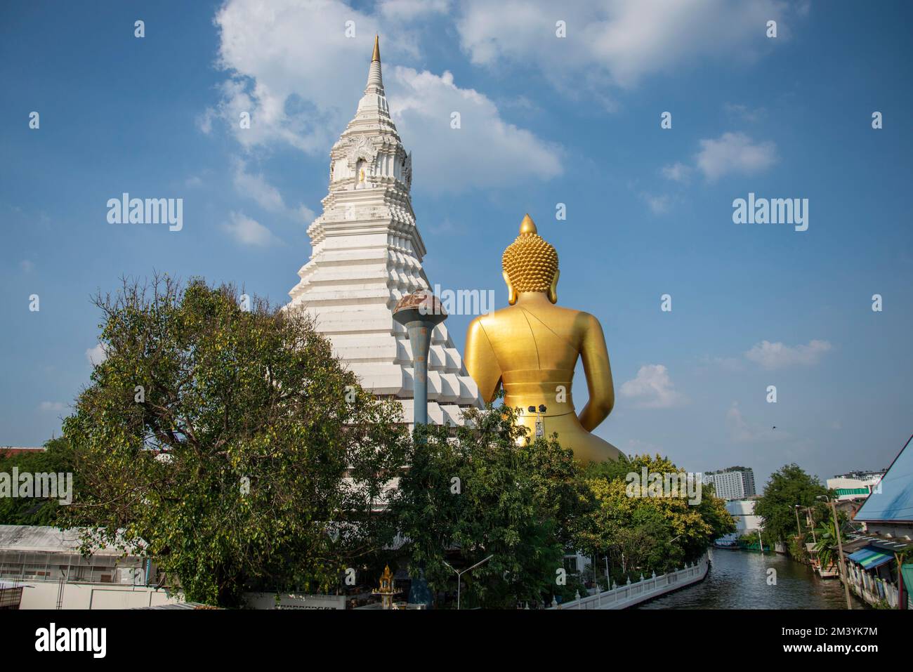 the Big Budda Dhammakaya Thep Mongkol Buddha of the Paknam Bhasicharoen ...