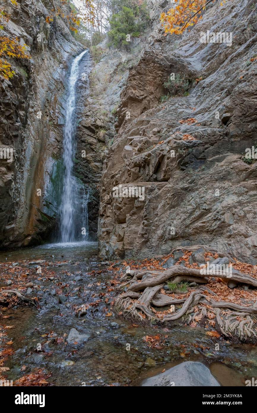 Millomeris waterfall cyprus hi-res stock photography and images - Alamy