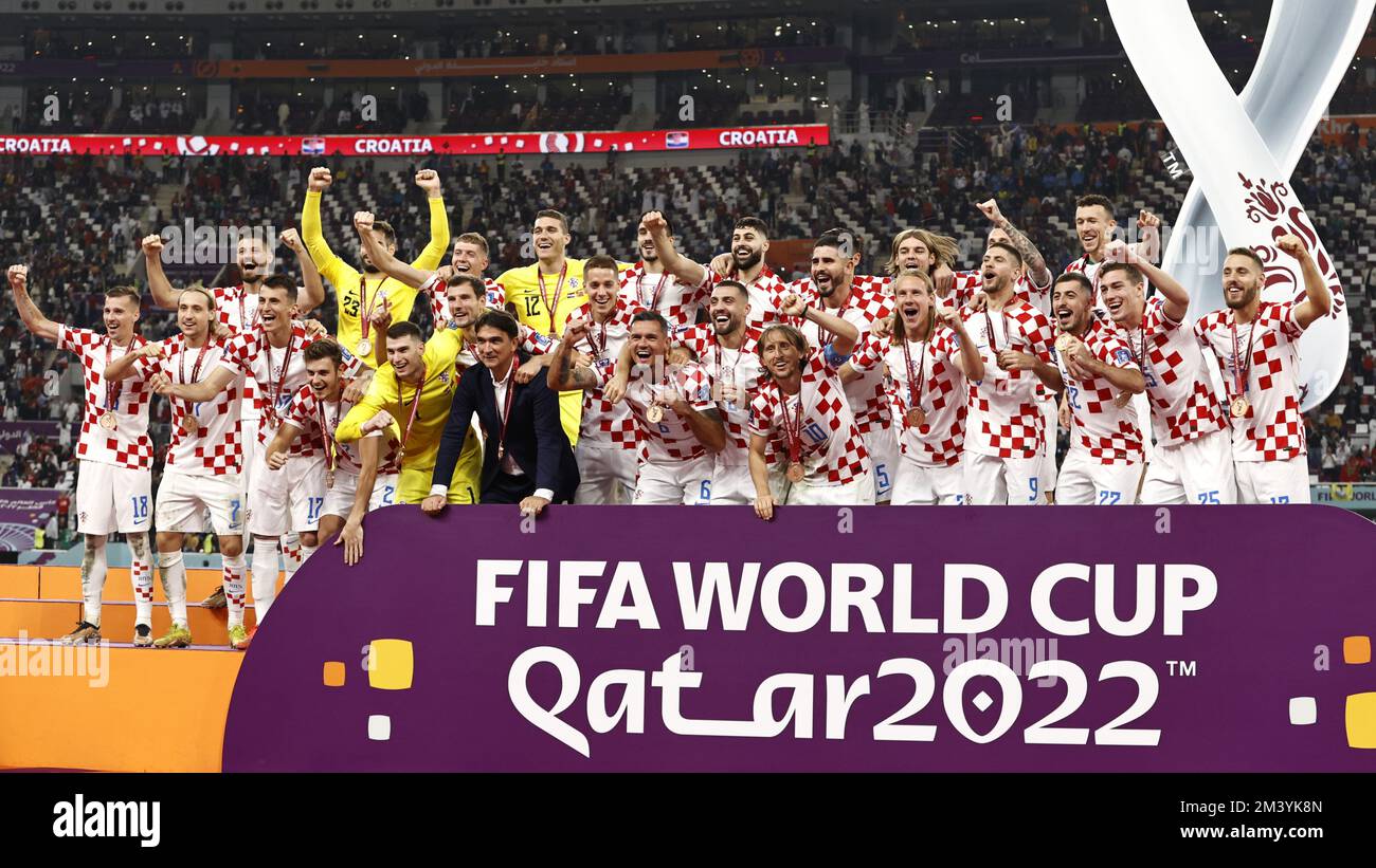 Ar-Rayyan, Qatar. 17th Dec, 2022. AR-RAYYAN - Croatia goalkeeper ...